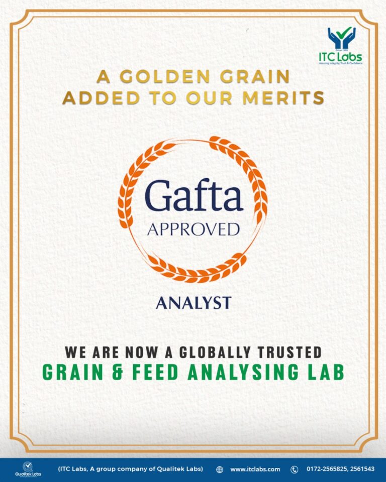 ITC Labs Achieves GAFTA Certification: Ensuring Global Trust In Grain ...